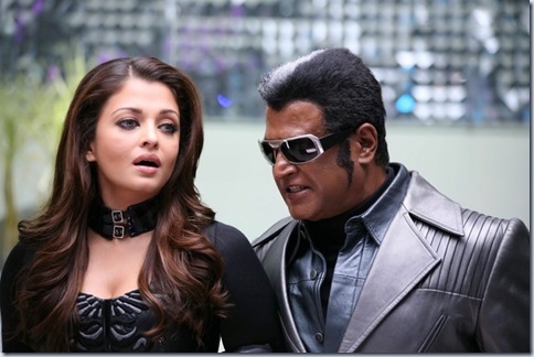 Rajinikanth Aishwarya Rai in Enthiran